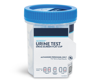 iScreen™ Urine Test Drug Screen Flat Cup | Abbott Toxicology